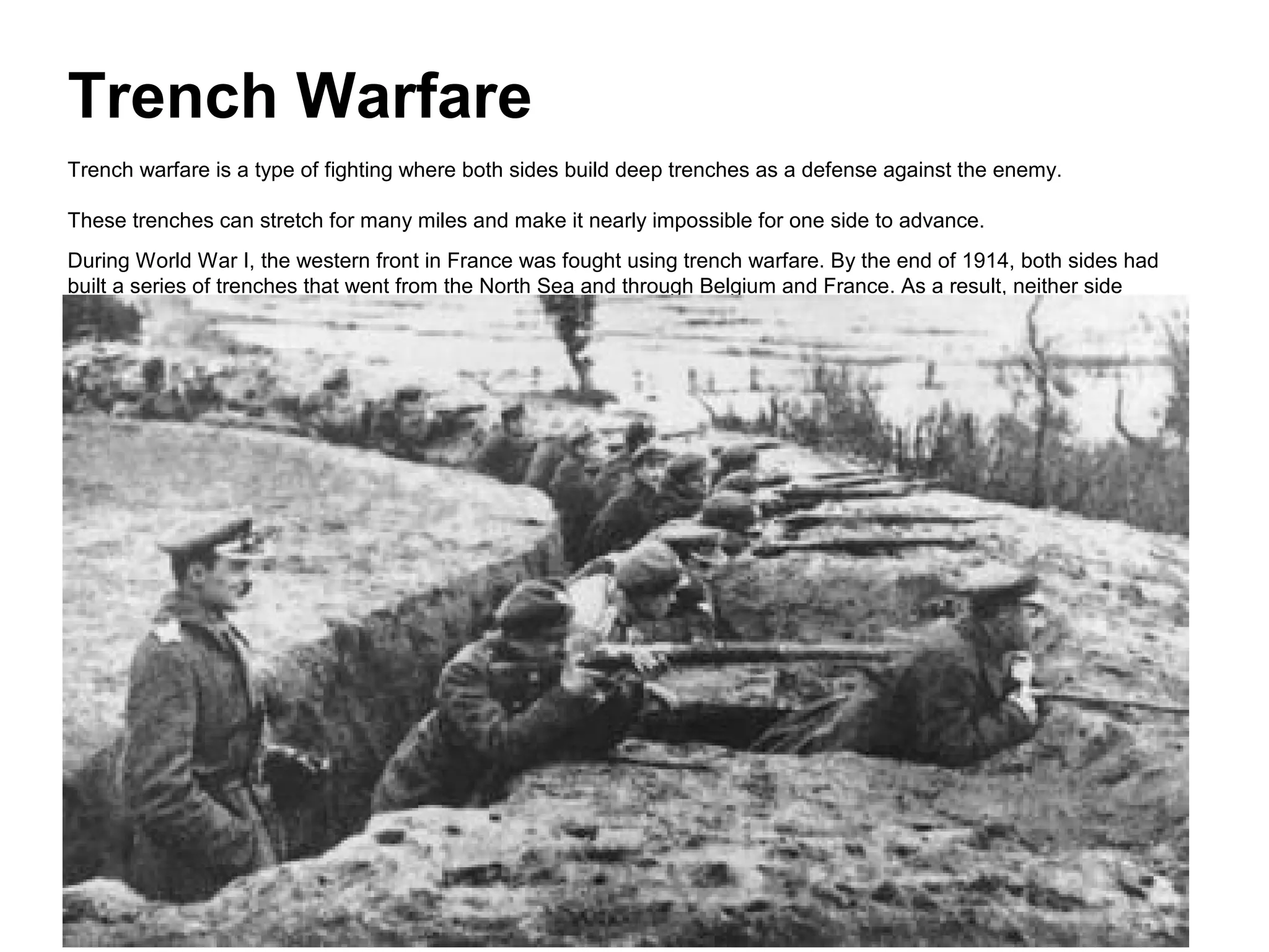 World history unit 2 lesson 3 trench warfare and us enters the war | PPT