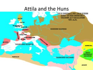 Huns World Map Ap