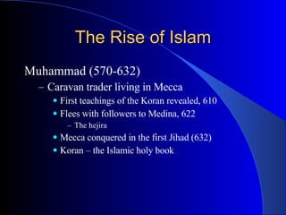 World History Unit4 Byzantium And Islam | PPT