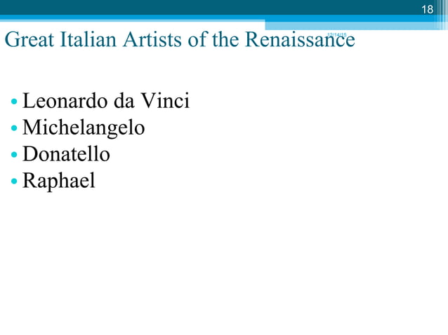 World / European History Unit 6 -- Renaissance And Reformation | PPT