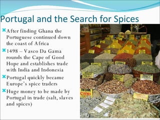 World History Unit7 Exploration And Discovery | PPT