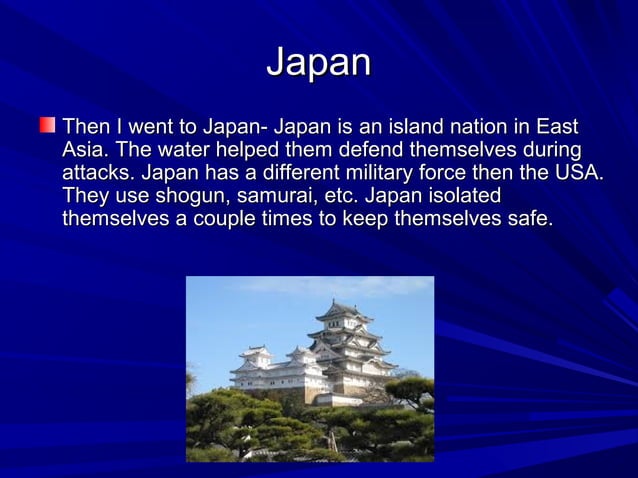 Corey Babcock World history unit project | PPT