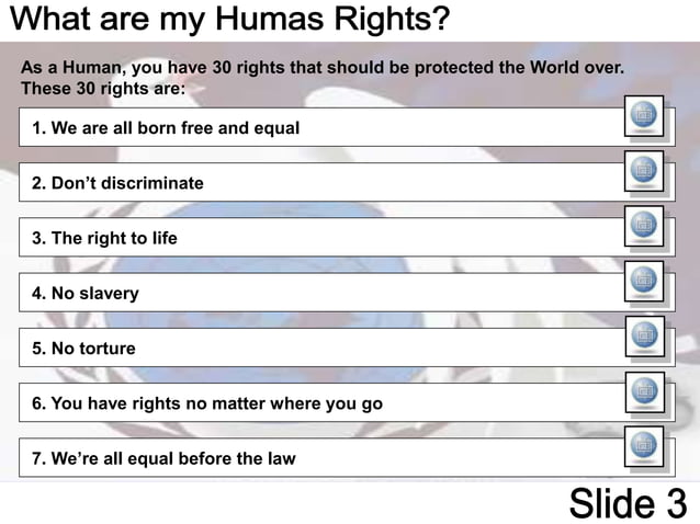 World human rights day | PPT