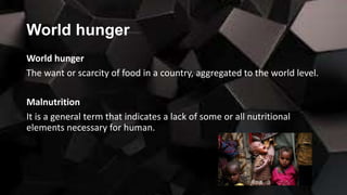 World hunger | PPTX