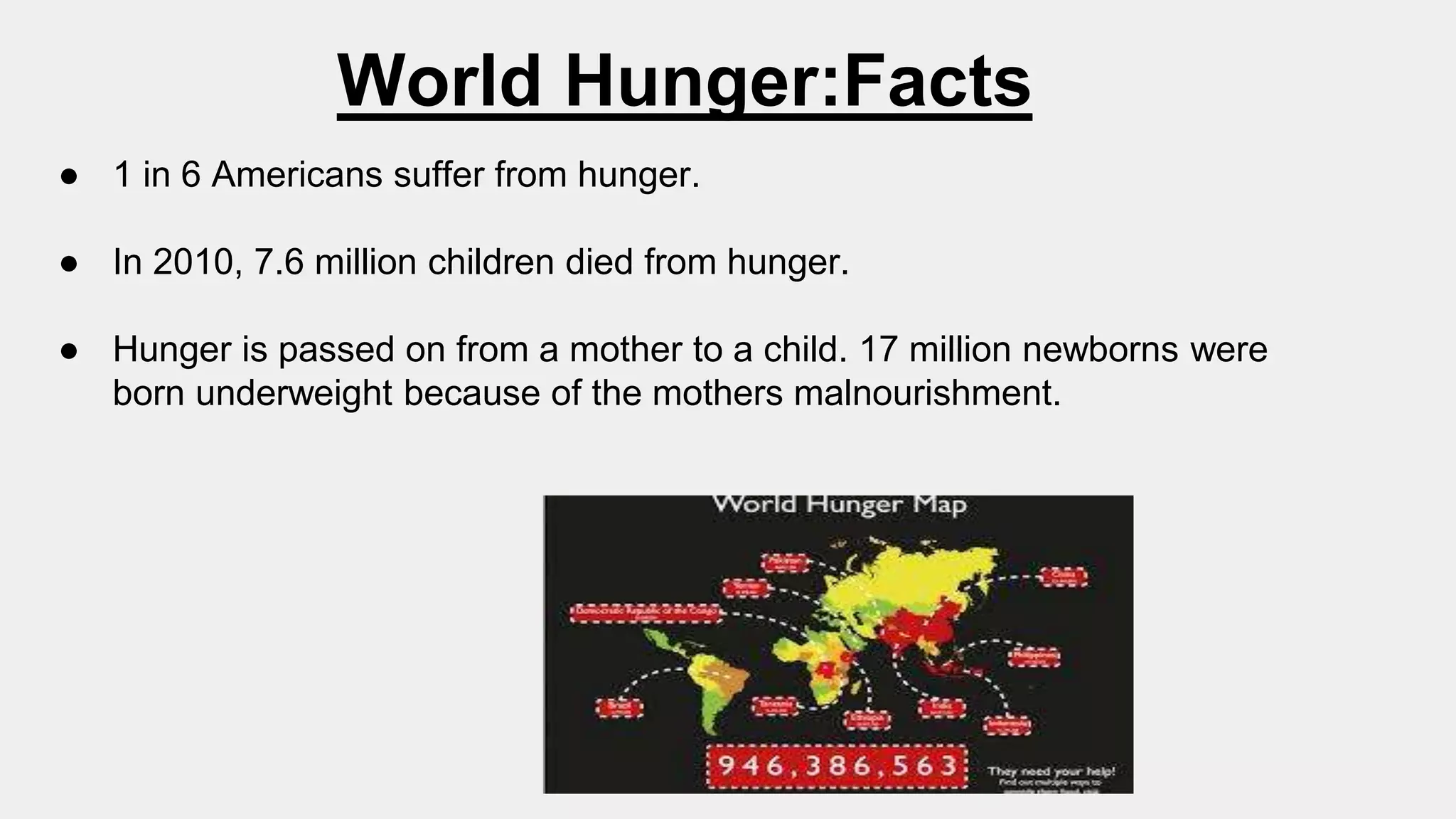 World hunger | PPT