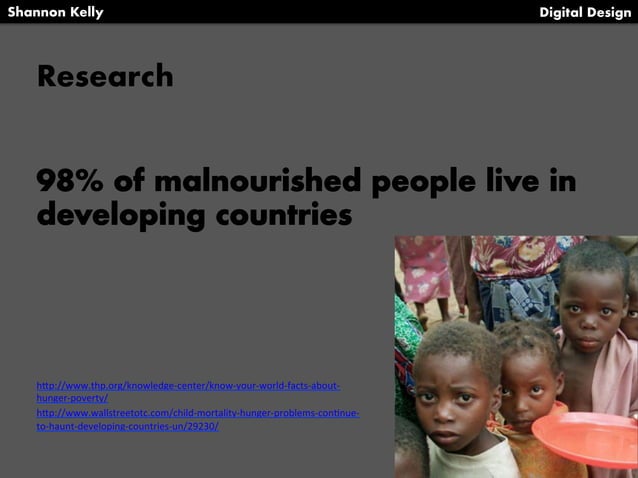 World hunger in Developing Countries | PPT