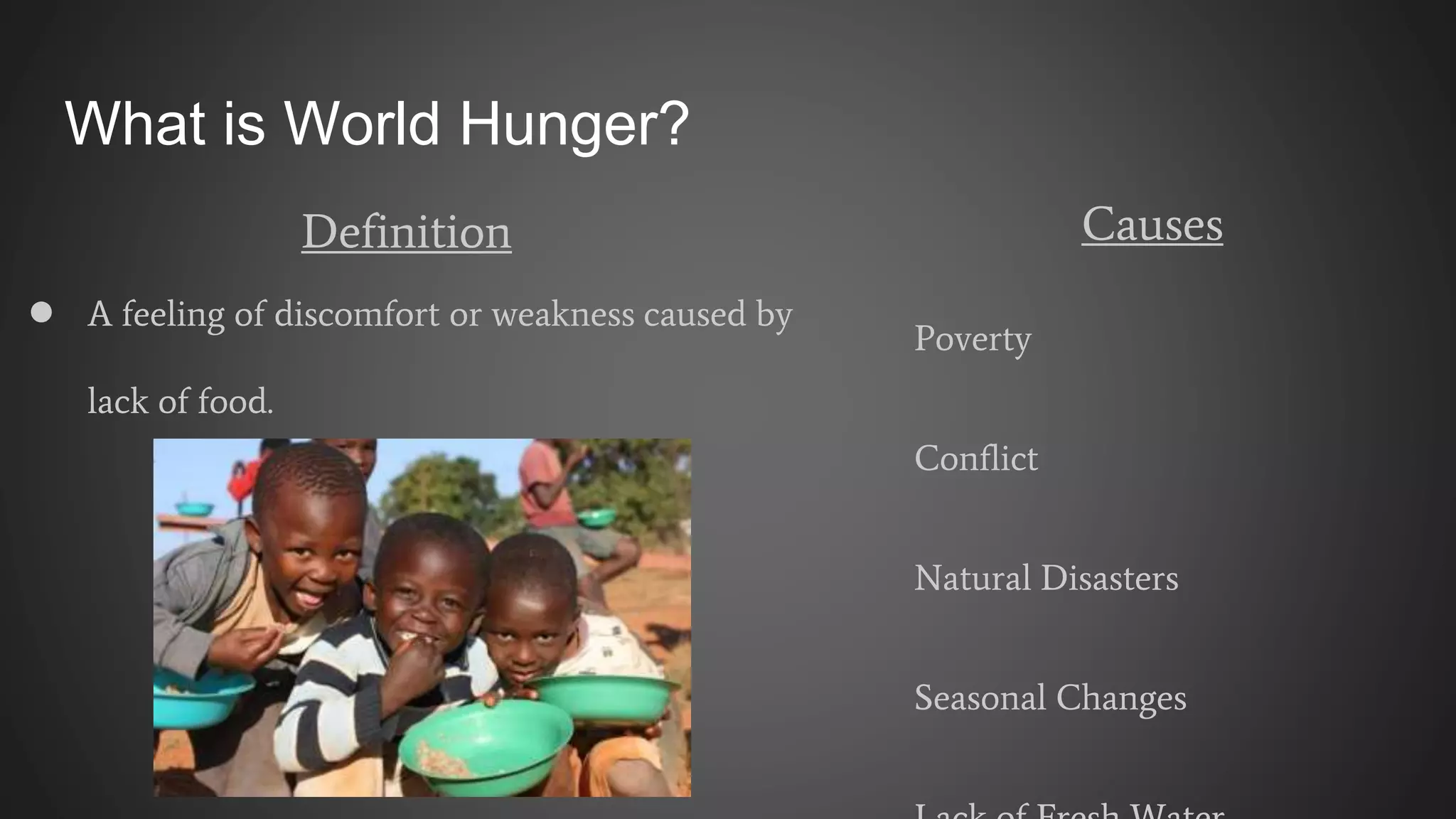 World hunger | PPTX