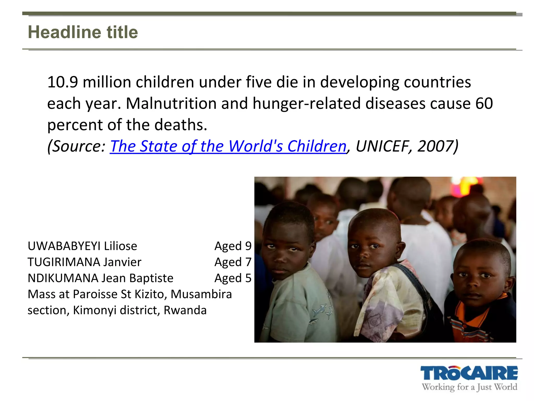 World hunger facts | PPT