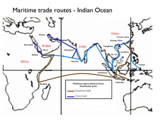 World in 1500 trade routes 2011 2012 | PPT