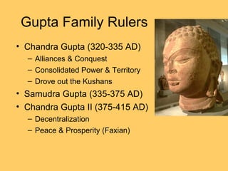 AP World India 4 Gupta | PPT | Buddhism | Religion & Spirituality