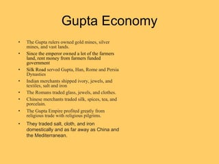 AP World India 4 Gupta | PPT | Buddhism | Religion & Spirituality