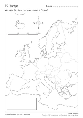 World in maps_activities | PDF