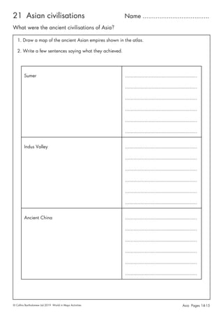 World in maps_activities | PDF