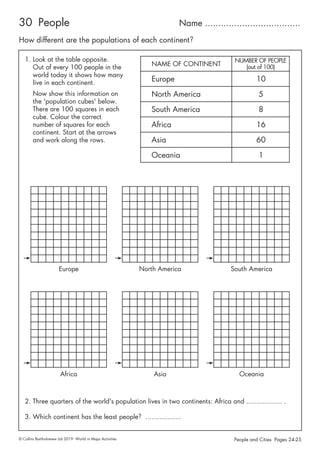 World in maps_activities | PDF
