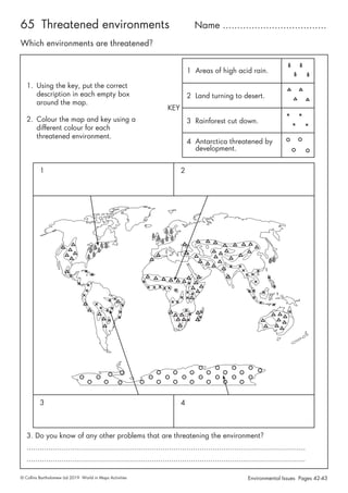 World in maps_activities | PDF