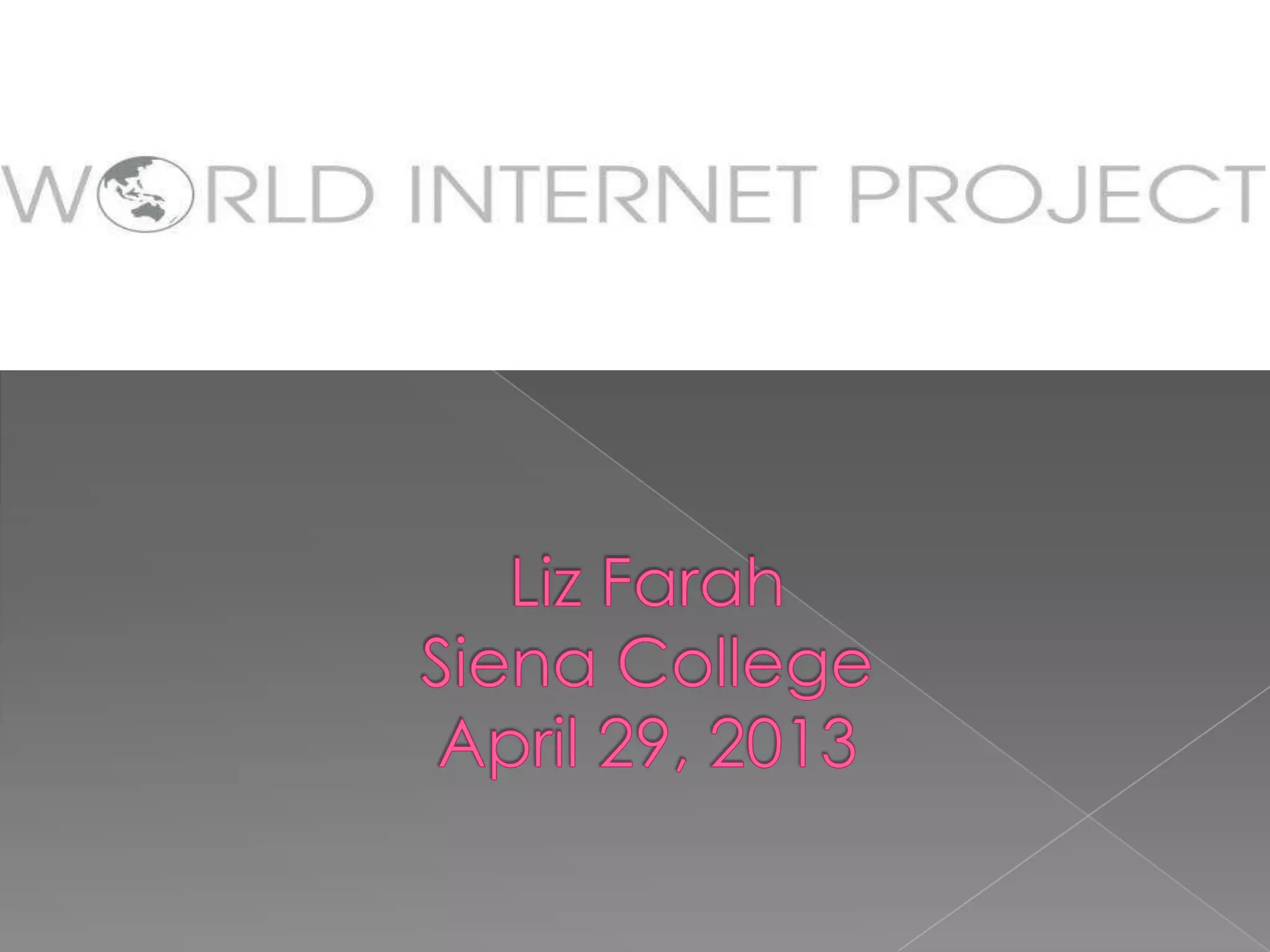 World internet project | PPT