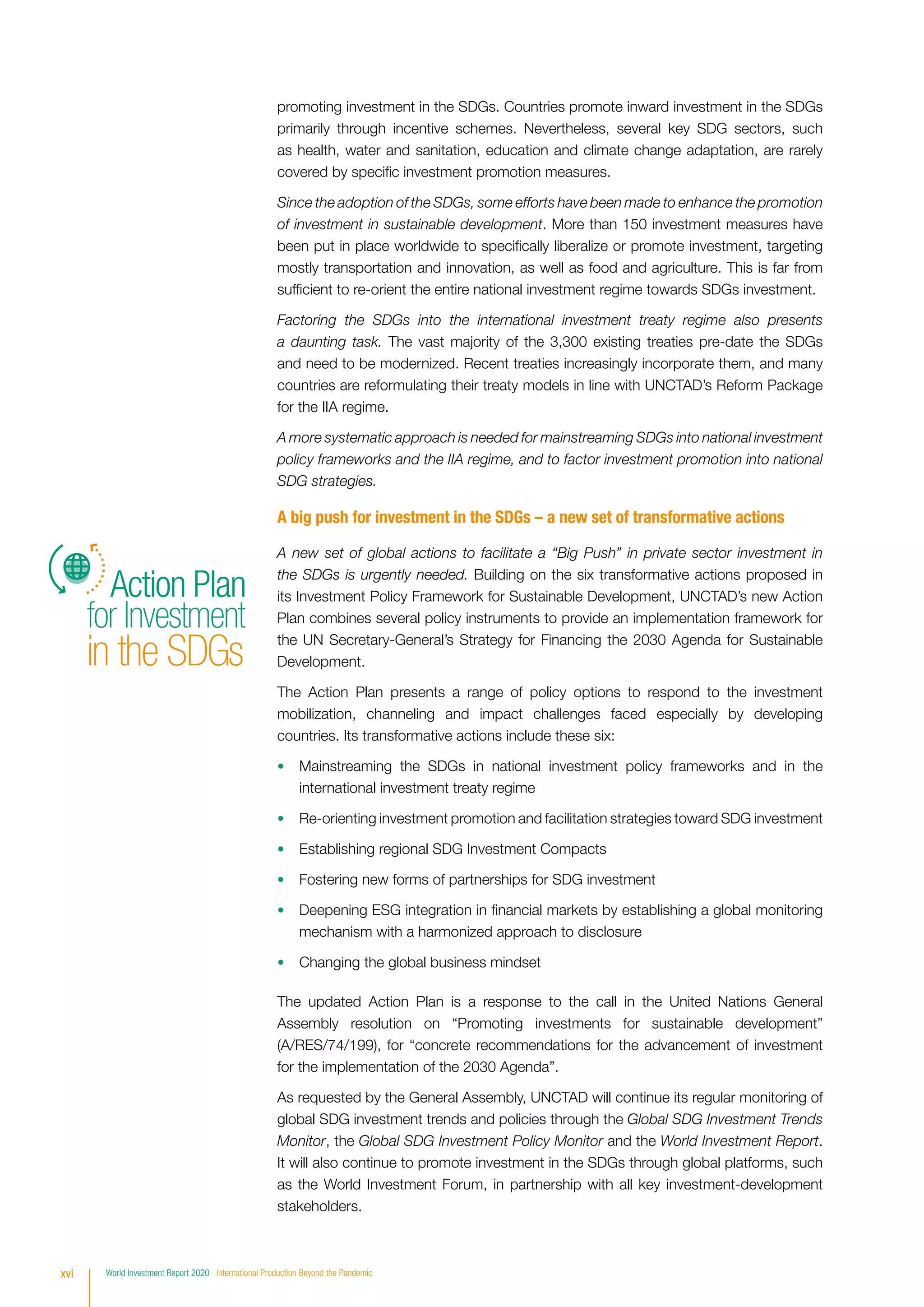 WORLD INVESTMENT REPORT 2020 BY UNITED NATIONS CONFERENCE ON TRADE AND ...