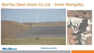 Examples of World Iron ore Tailings Surface Stacks | PPTX