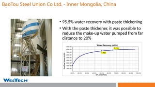 Examples of World Iron ore Tailings Surface Stacks | PPTX