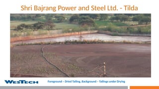 Examples of World Iron ore Tailings Surface Stacks | PPTX
