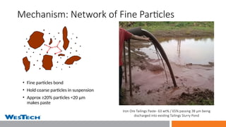 Examples of World Iron ore Tailings Surface Stacks | PPTX
