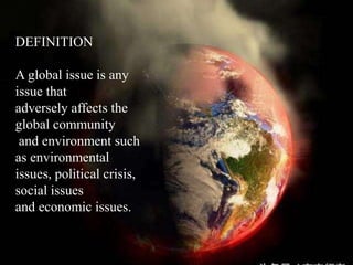 World Issues (Teacher Ku) | PPT