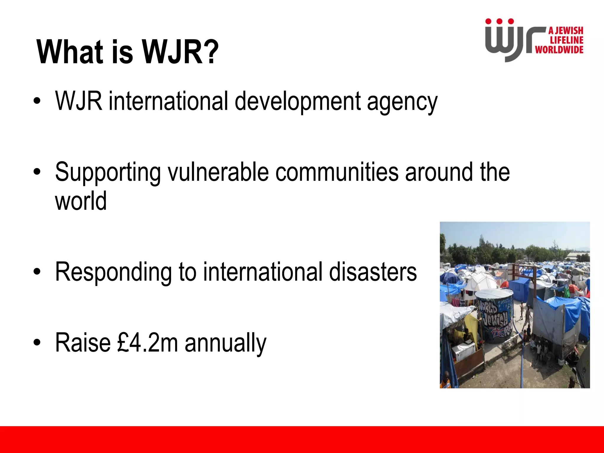 World jewish relief | PPT