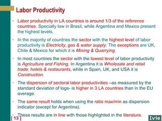 Structural Change in four Latin American countries | PPT