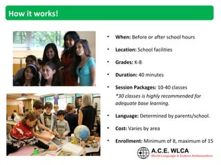 World Language & Culture Ambassadors | PPT