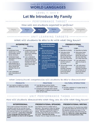 World language level1 | PDF