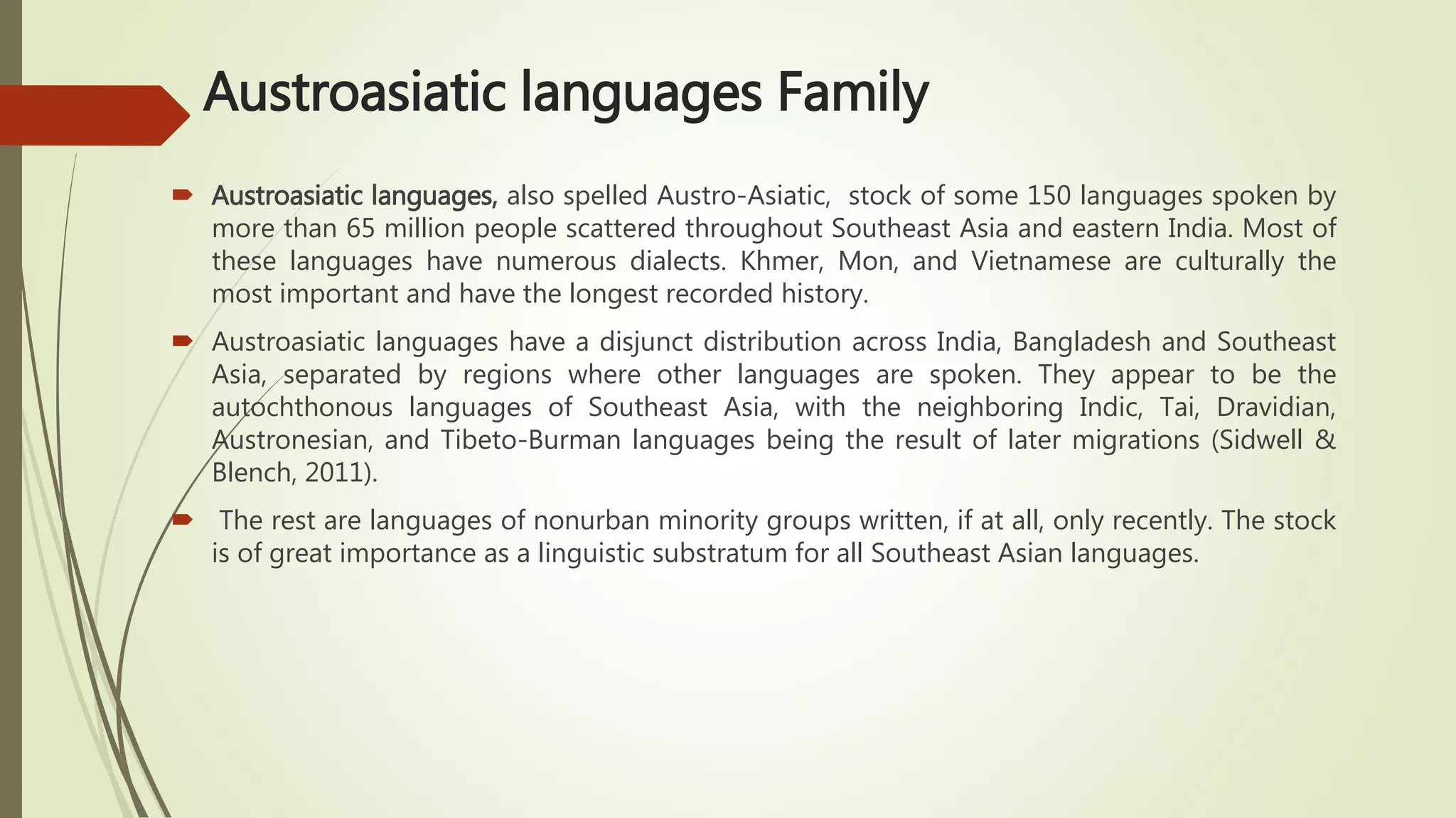 Presentation on World Language Regions | PPTX
