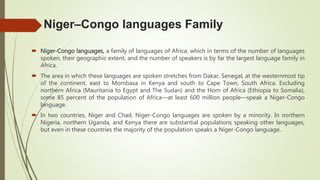 Presentation on World Language Regions | PPTX