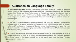 Presentation on World Language Regions | PPTX