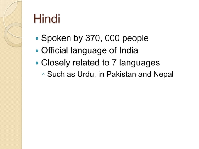 World Languages | PPT