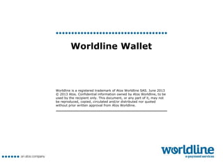 Worldline Wallet - Top 10 success factors for implementation | PPTX