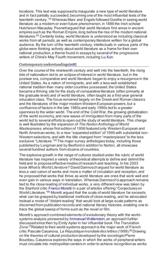 World literature | PDF