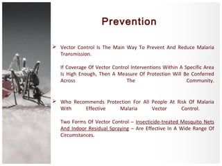 World malaria day | PPT | Infectious Diseases | Diseases and Conditions