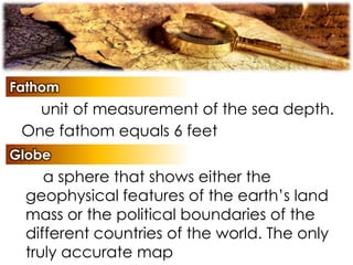 The Map, Map Reading and Principles of Geography - World Tourism | PPT