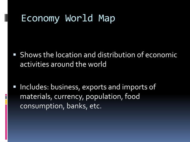 World map report | PPT