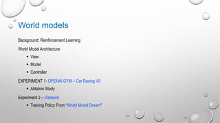 World models v0.14