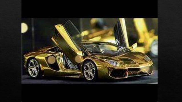 World most expensive gold cars | PPT