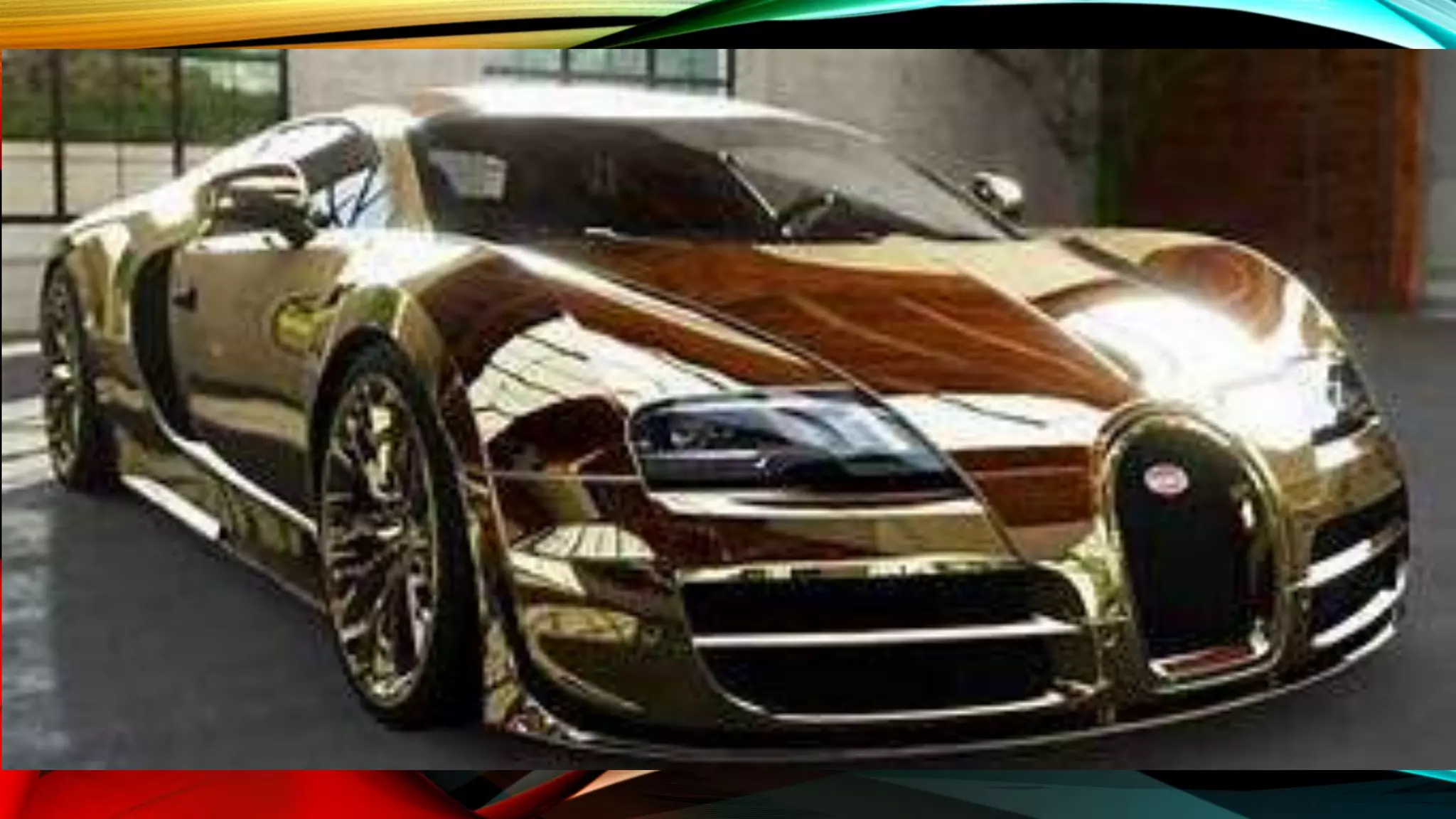 World most expensive gold cars | PPT