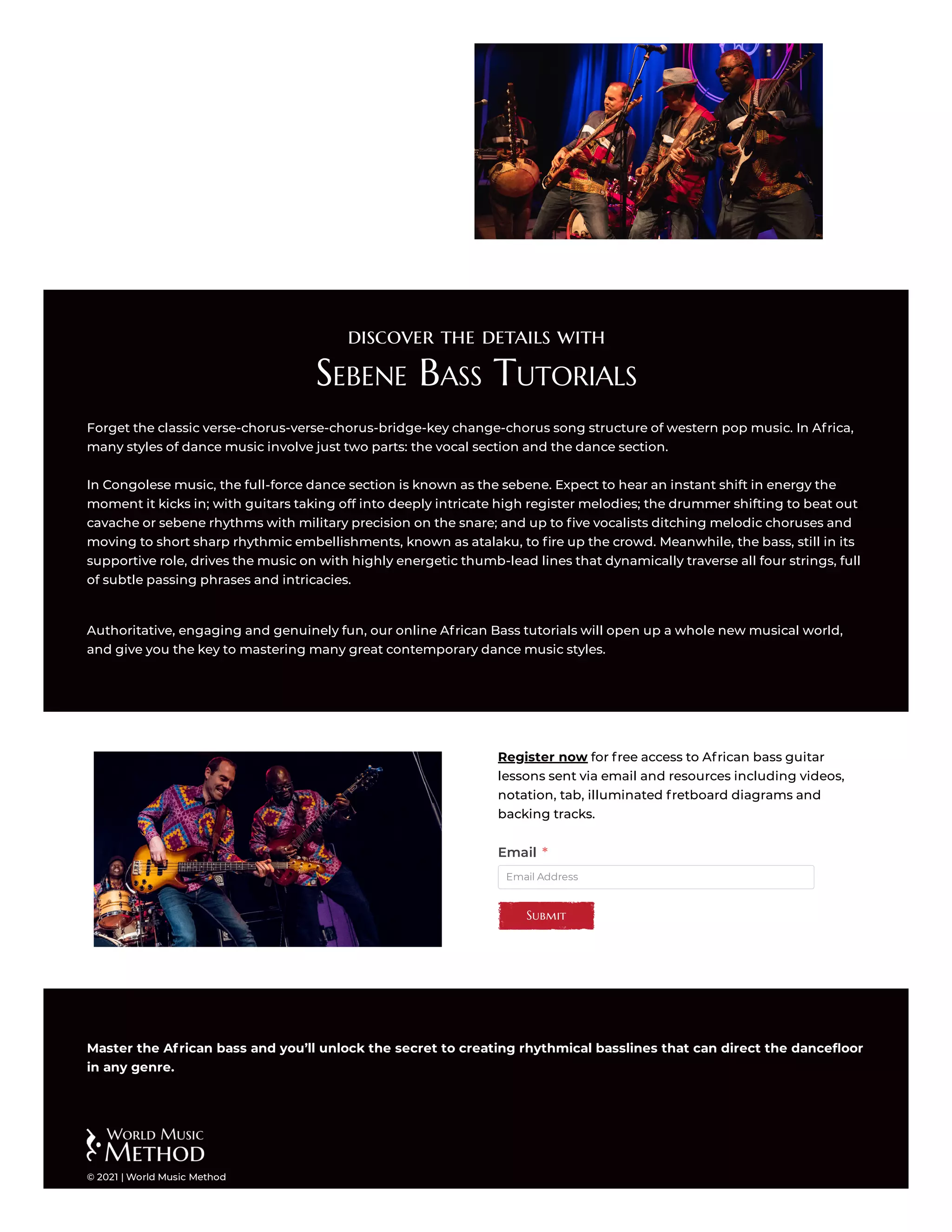 Learn African Bass Guitar | Play Congolese Sebene | World Music Method ...