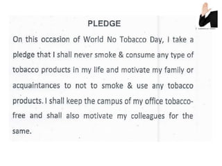 World No Tobacco Day | PPTX