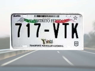 World number plates | PPT