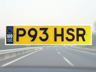 World number plates | PPT