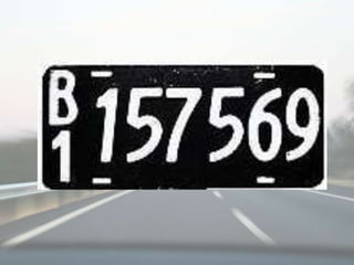World number plates | PPT