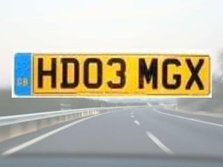 World number plates | PPT