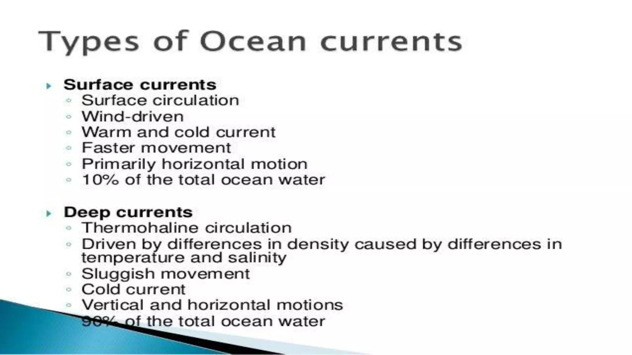 World ocean currents | PPTX