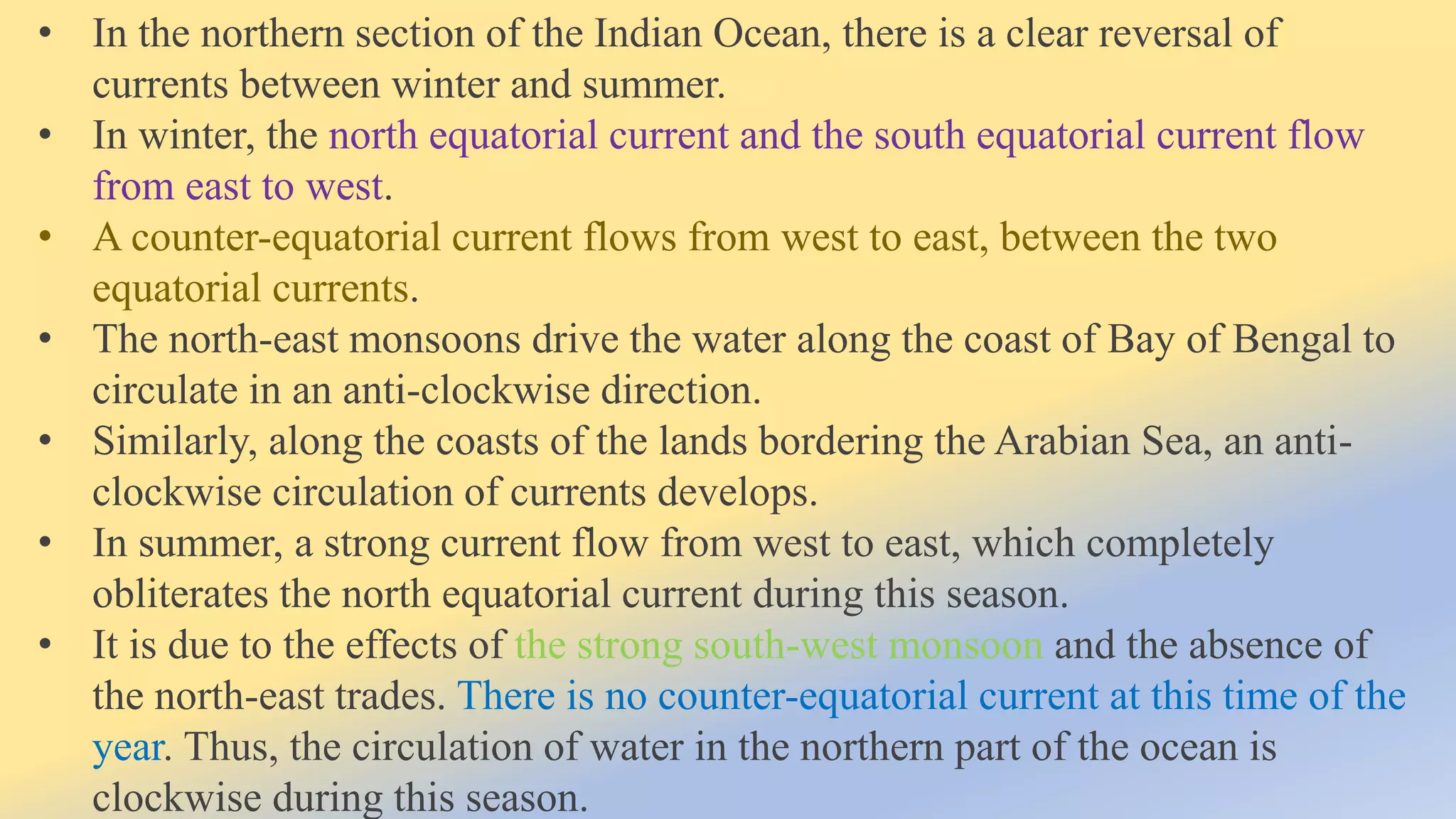 World ocean currents | PPTX